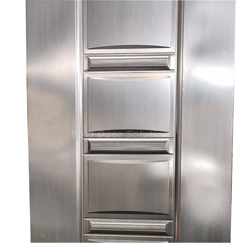 Stamping Hollow Metal Panel Doors Iron Door Design Catalog | steel door ...