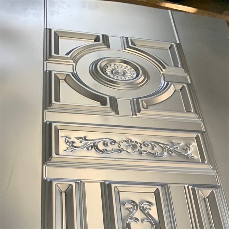 Embossed Stamped Metal Door Panel Sheet Steel Door Skin 1.0mm | steel ...